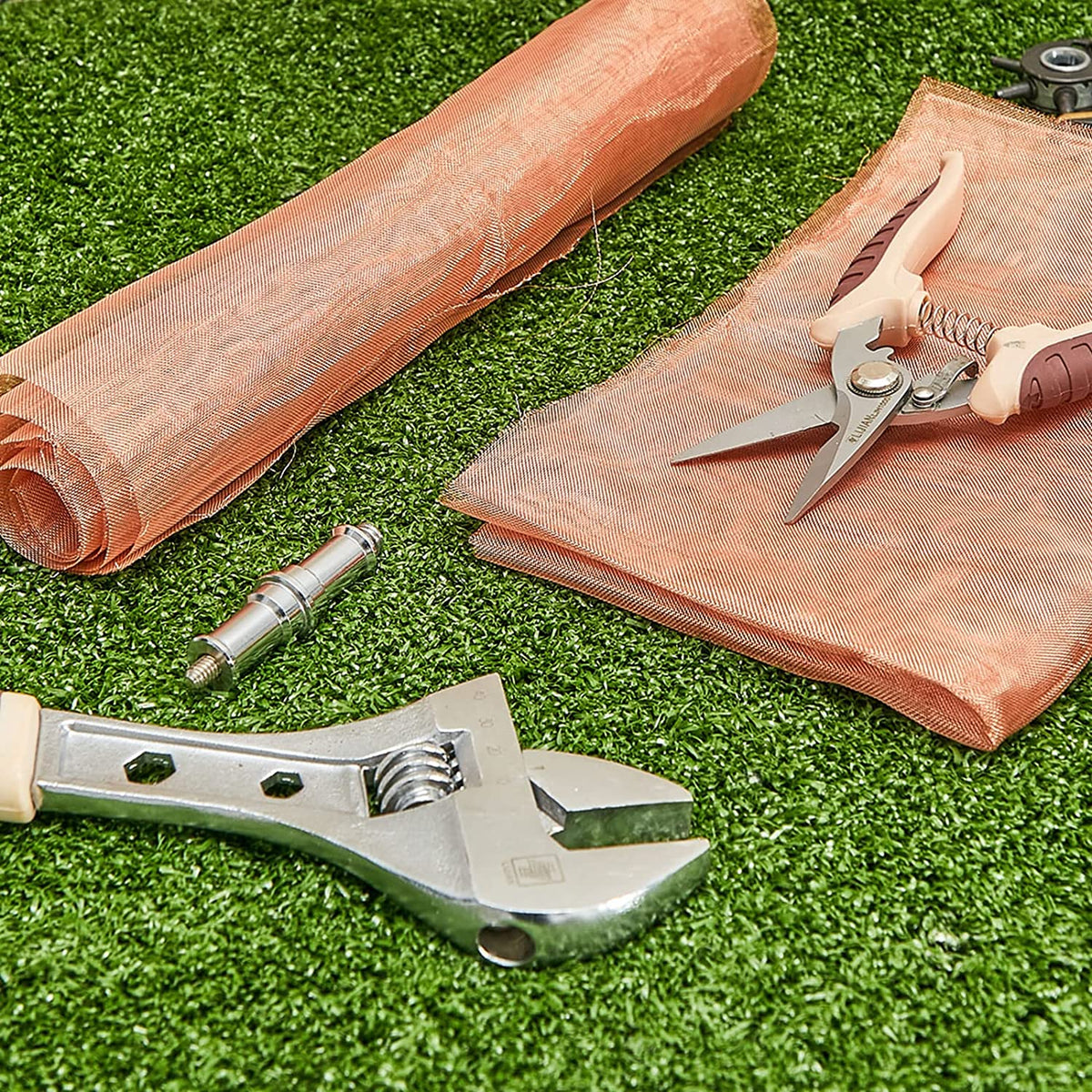 Pure Copper Mesh Screen Dense Filter EMF Shielding Electrode Magnetic ...