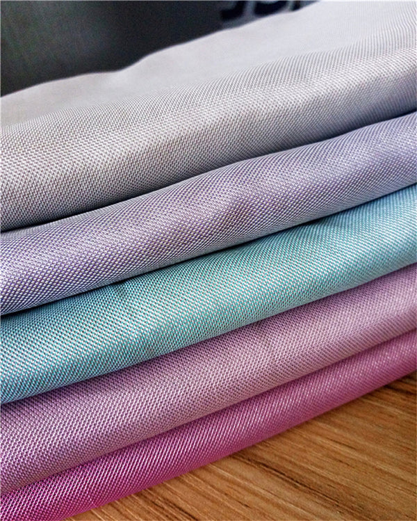 Silver Fiber RPET Woven Blended Fabric – Amradield